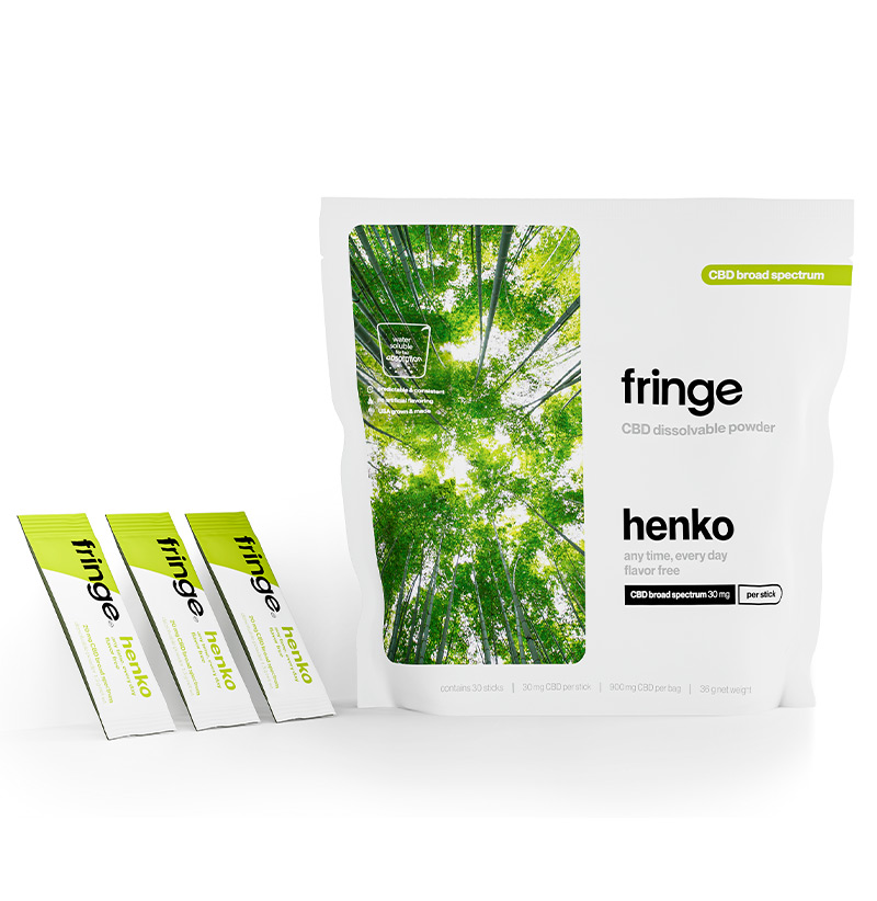 Fringe Henko broad spectrum CBD powder for sale